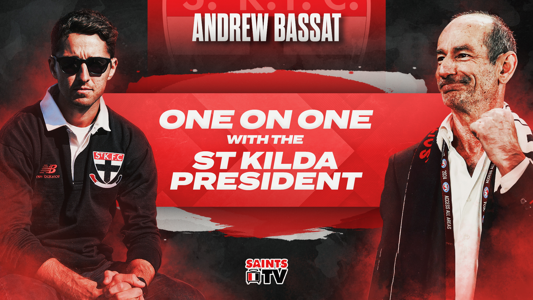 I chat one on one with the St Kilda president, Andrew Bassat – Saints TV